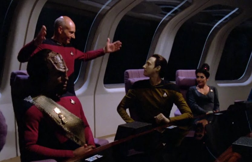 Random Fandoms: Star Trek TNG The Big Goodbye