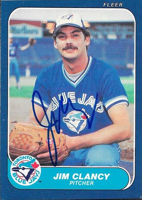 foul bunt: TTM Success - Jim Clancy