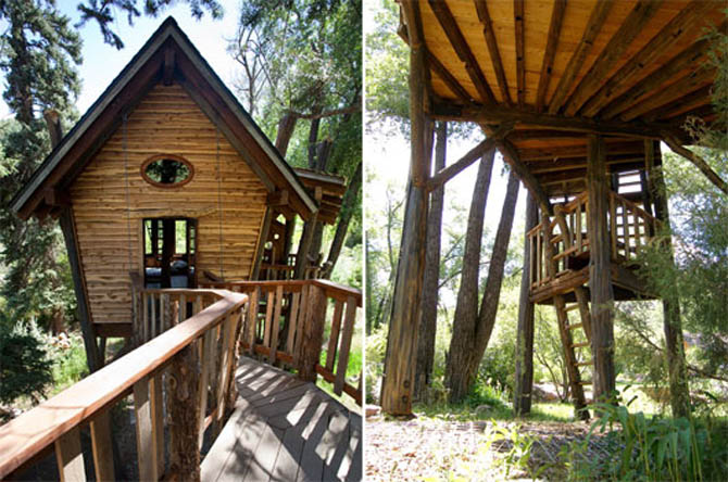 beautiful Wooden Tree House style pictures - drotesi