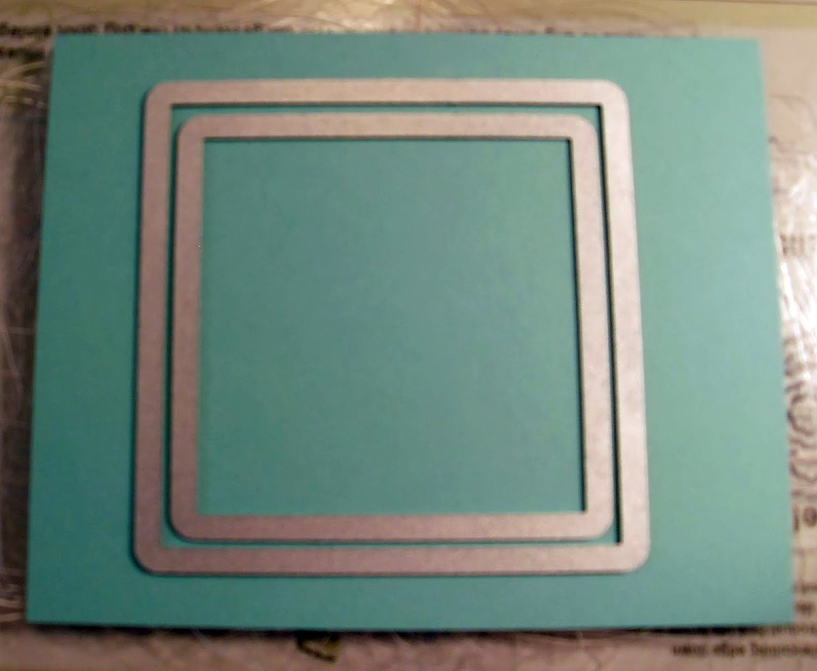 Eileen's Stamping Corner: Creating Frames with your Square Framelits