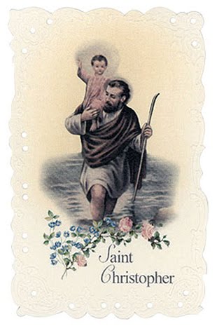 Holy Cards: Saint Christopher's Protection