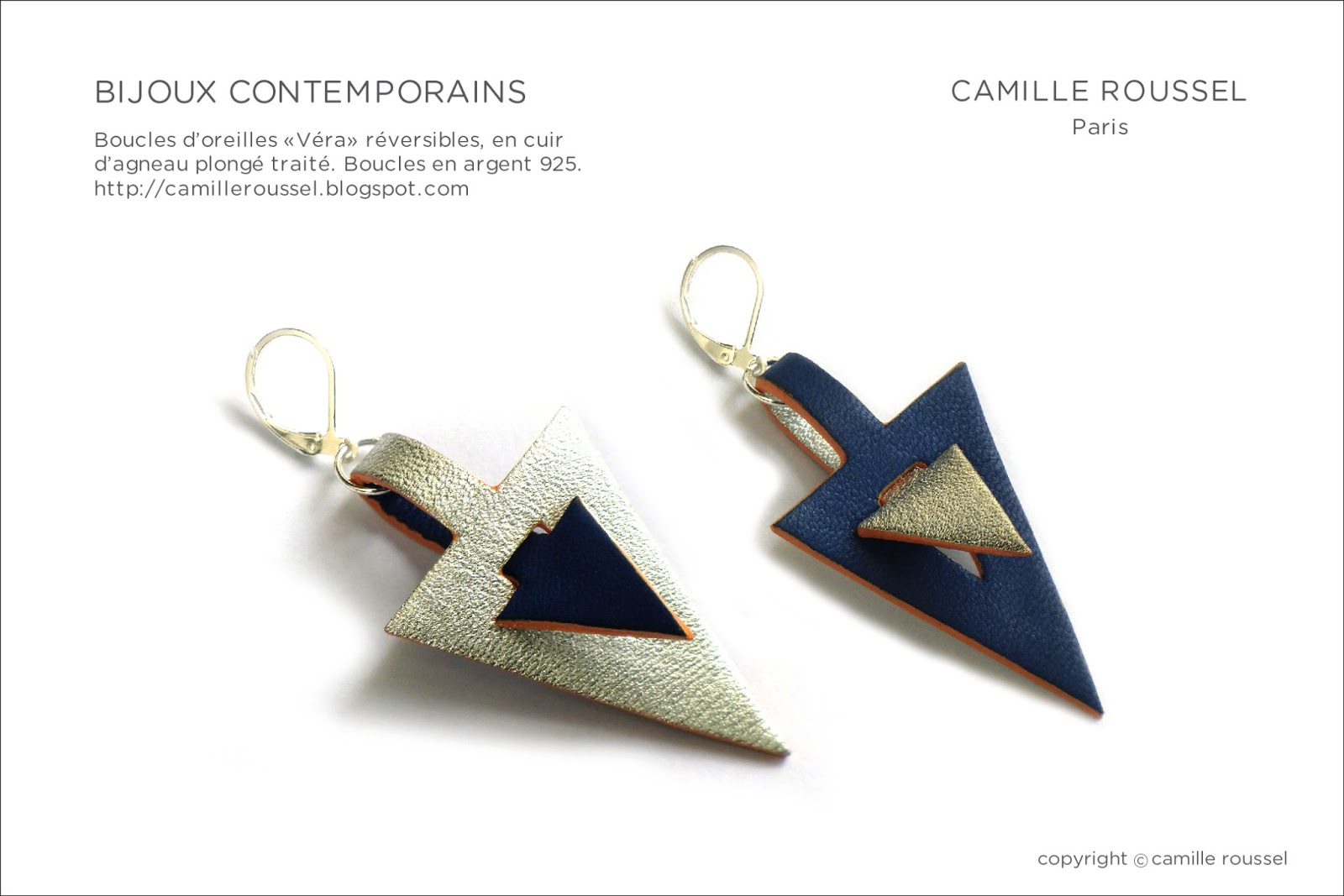 Camille Roussel - Bijoux - Cuir - Réversibles - Accessoires de Mode ...
