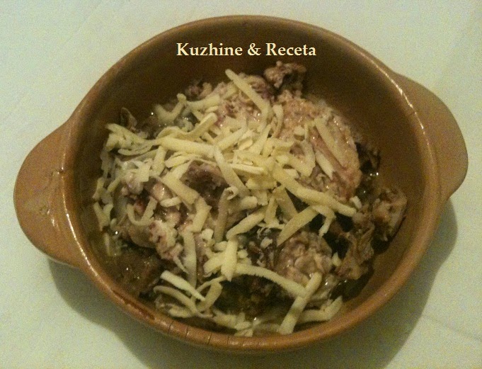 Kuzhine - Receta: Koke qengji ne tave balte