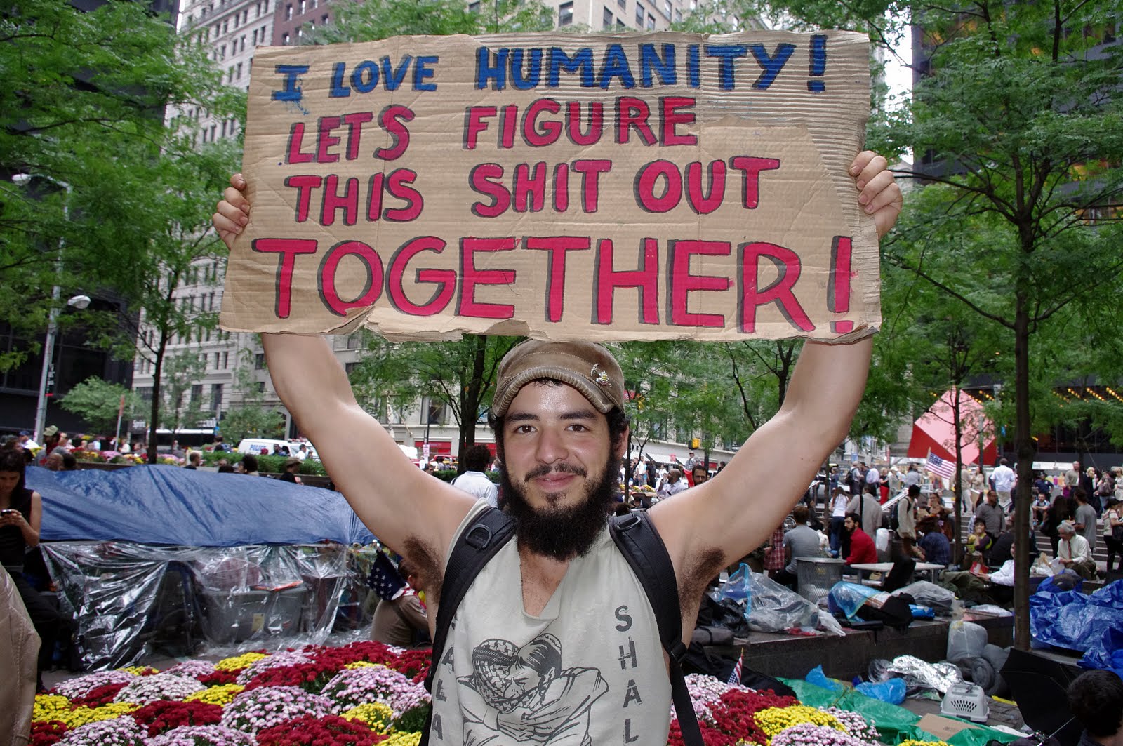 design context: occupy movement imagery