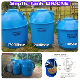 Stp bio gin: Sepiteng bio one, septic tank bioone