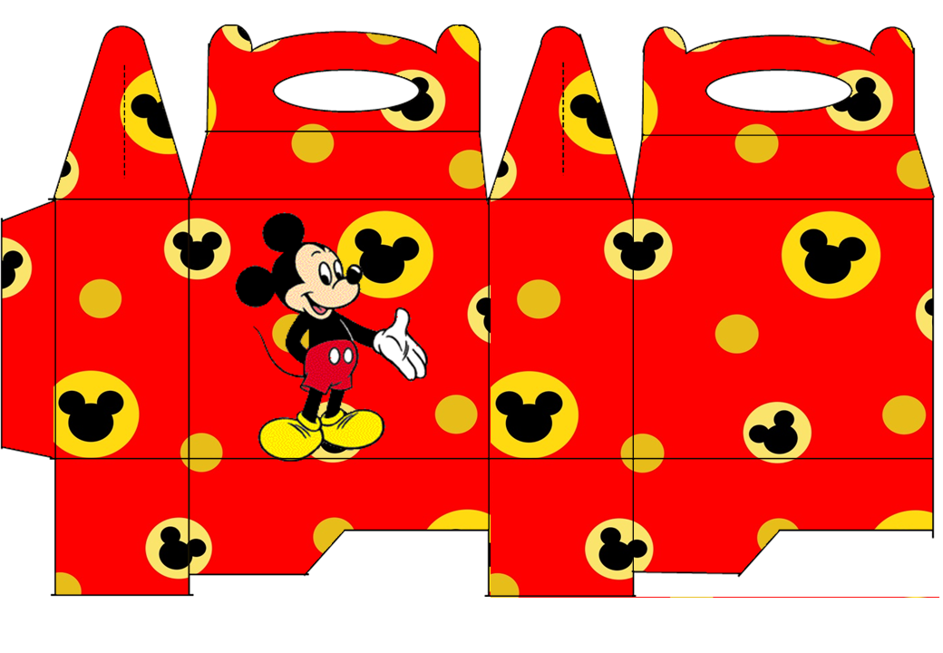 Mickey Free Printable Lunch Box. - Oh My Fiesta! in english