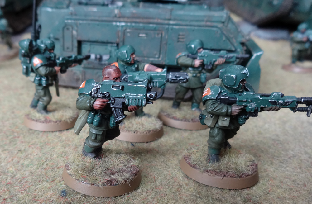 Imperial Guard Mechanised Platoon