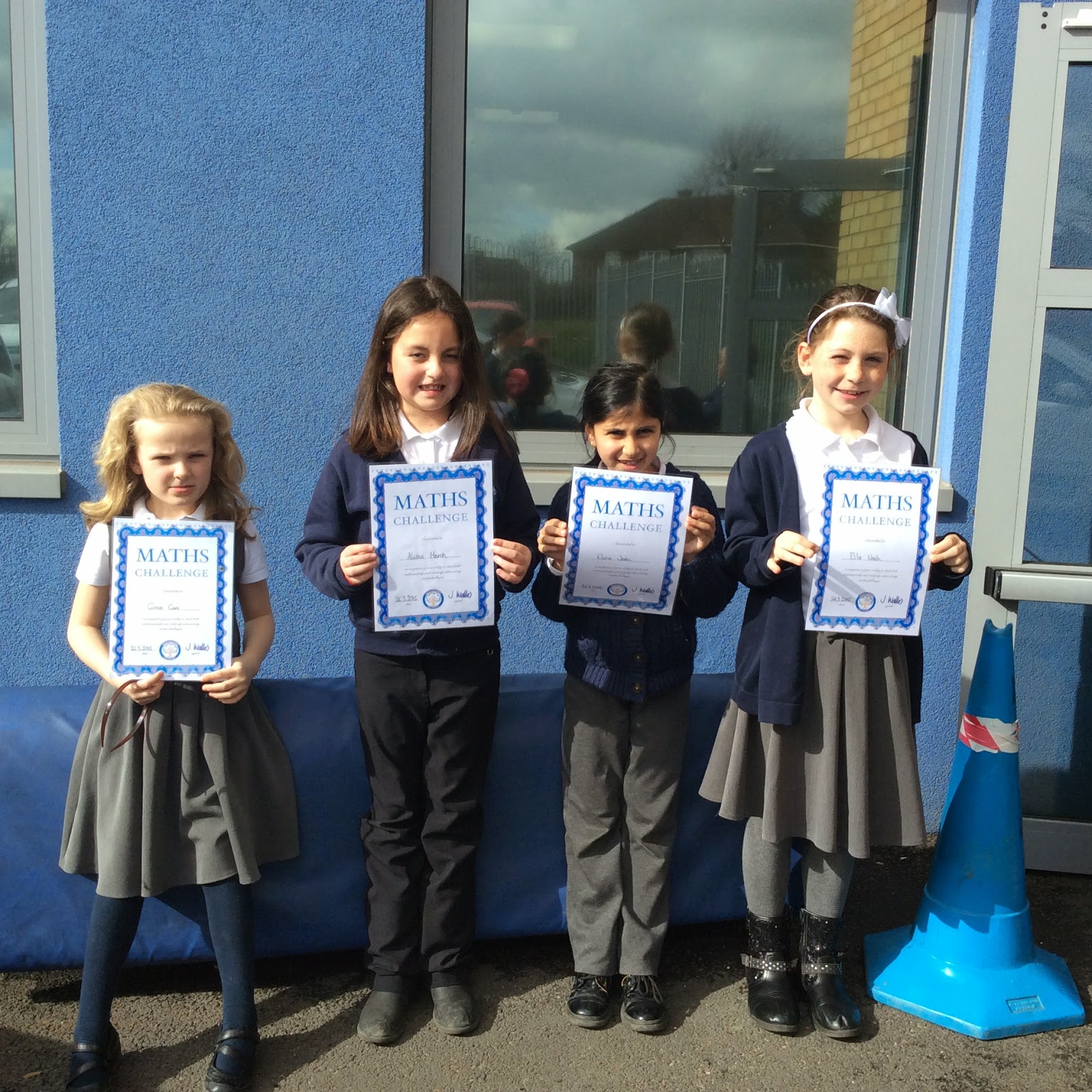 Broadford Primary: Maths Challenge Winners
