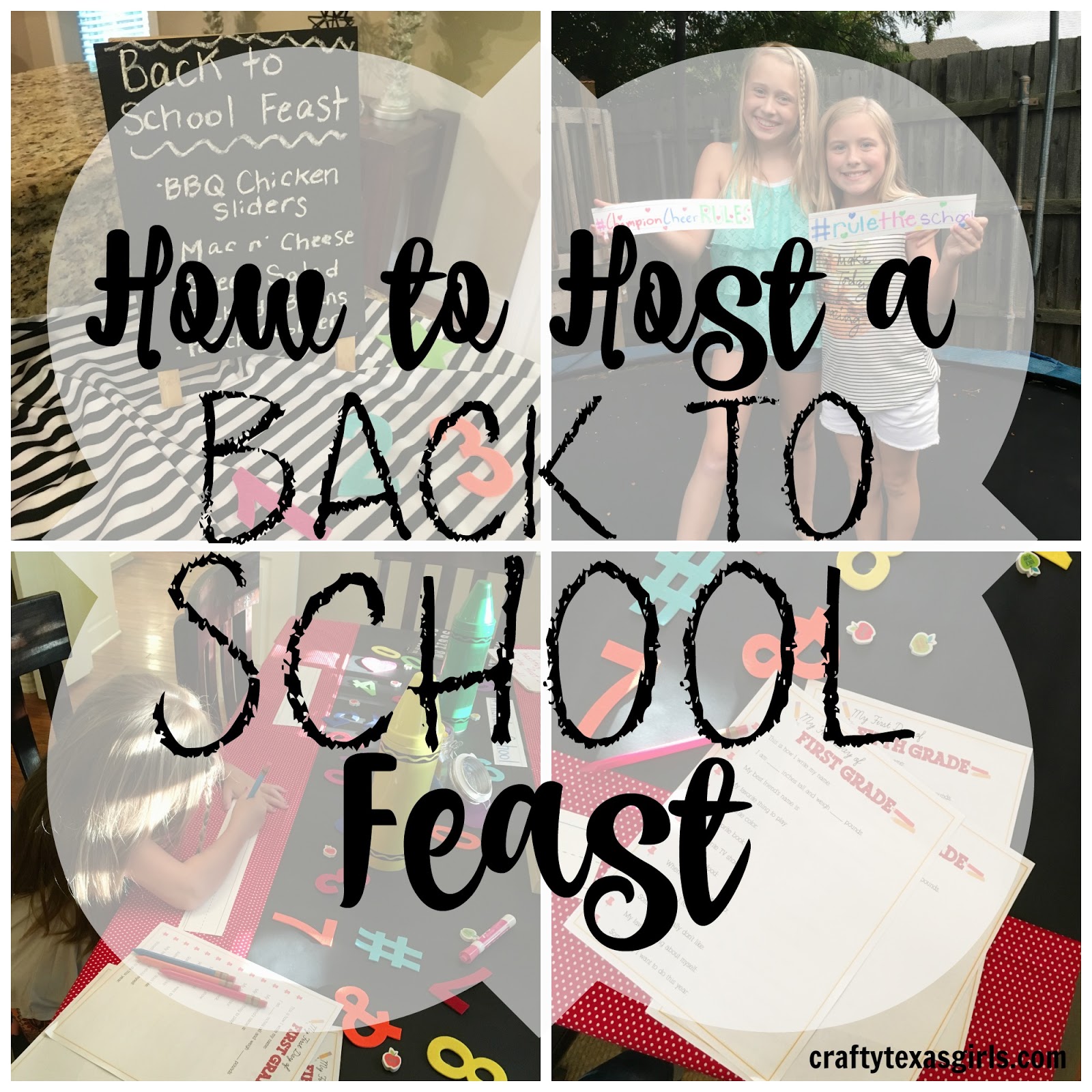 Crafty Texas Girls: Back to School Feast