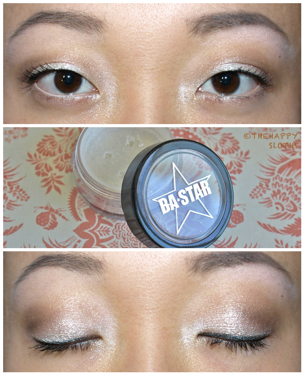 BA STAR "Diamond Star Dust" Mineral Eye Shadow: Review and Swatches ...