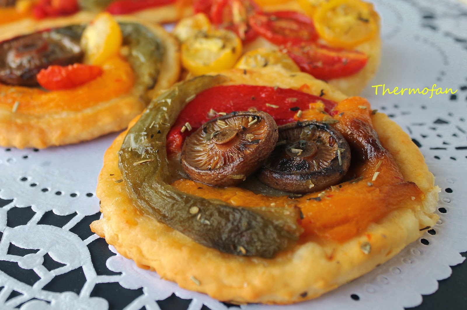 Mini cocas otoñales multicolores — Thermofan