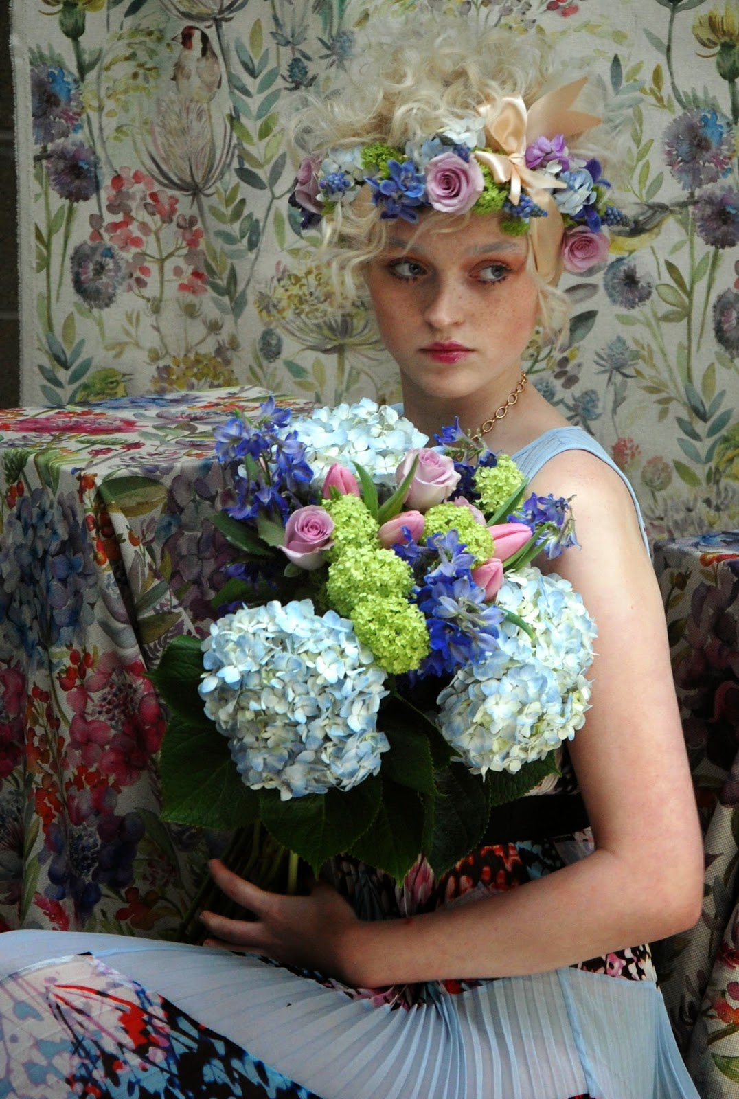 Mood Flowers: Herald Magazine Fashion Shoot