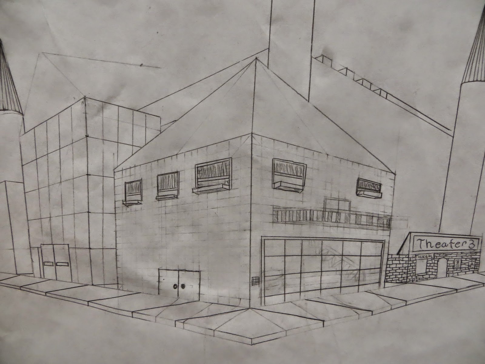 Shana's Art Room : 7th Grade Two Point Perspective