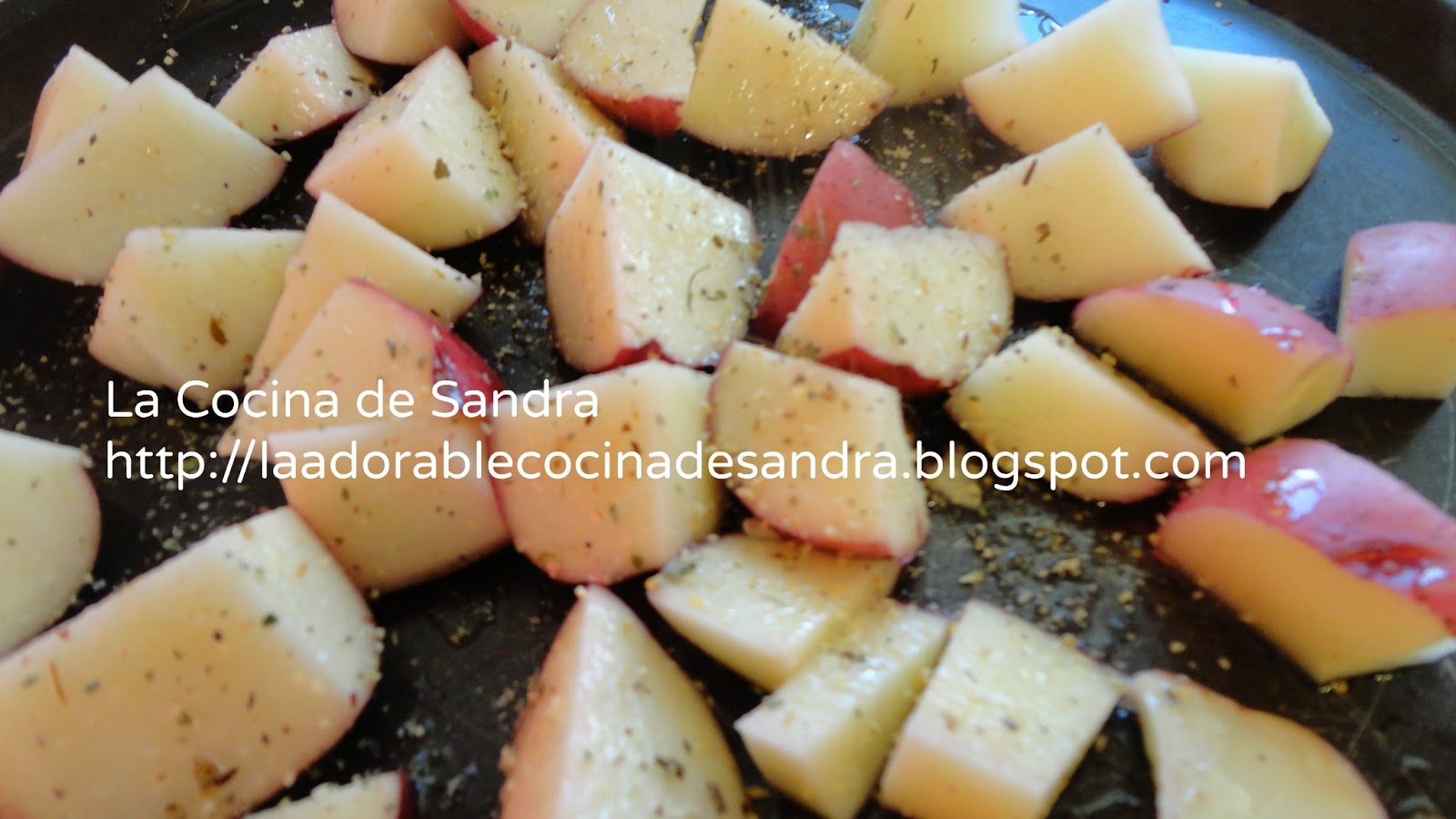 La Cocina de Sandra: Papas Rojas Rostizadas
