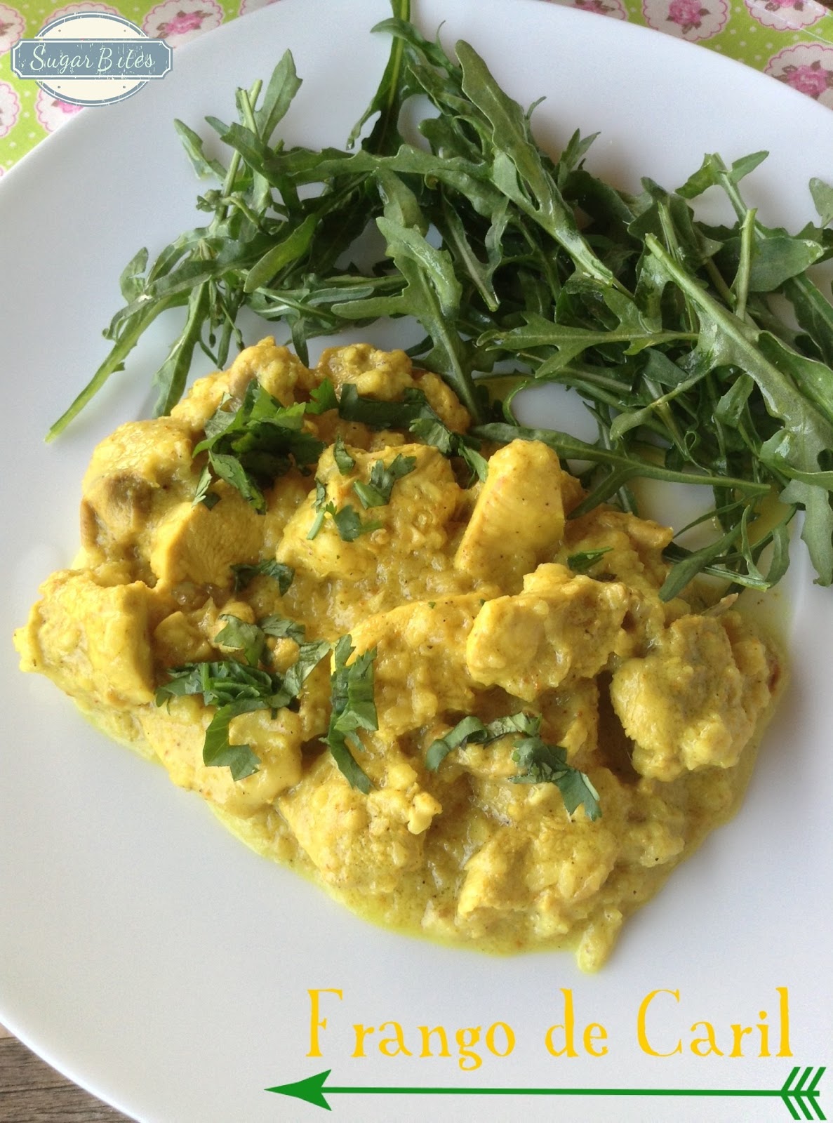 Sugar Bites: Frango de Caril com Coco e Maçã