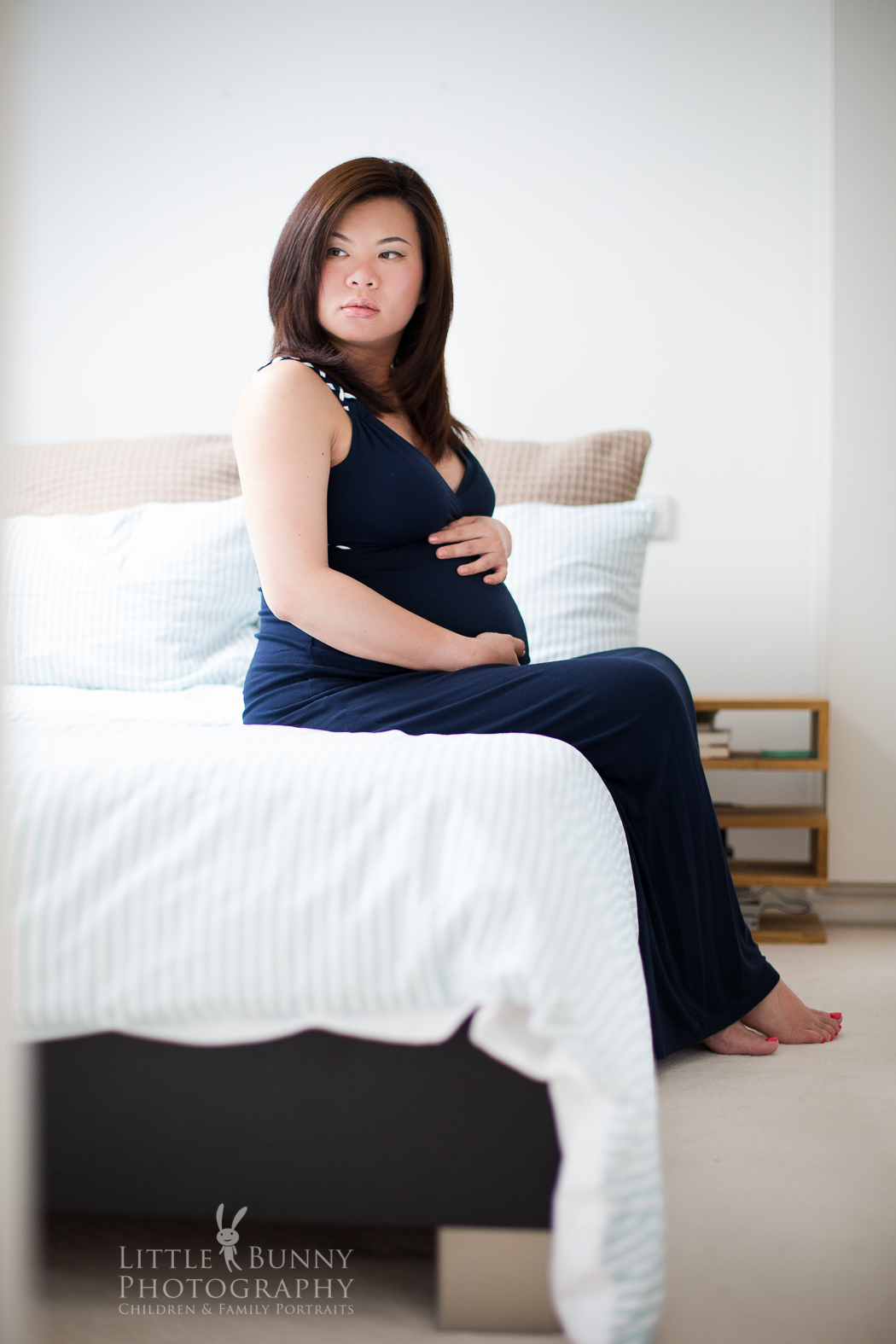 LITTLE BUNNY PHOTOGRAPHY blog: In-home maternity session with Pei-Chi ...