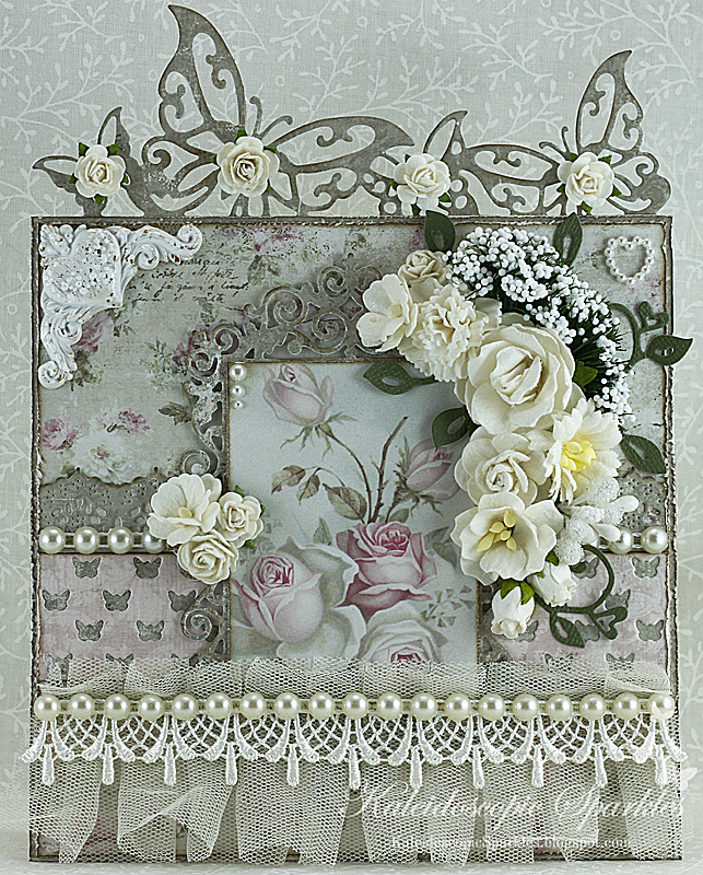 Kaleidoscopic Sparkles: Beautiful Sagen Rose