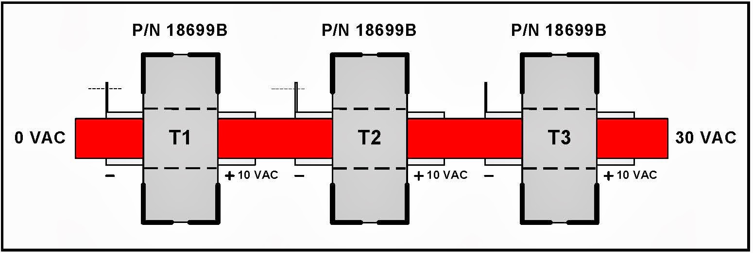 L/C Magnetics: High Current 120 KVA Transformer, integrated from three ...