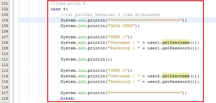Praktikum PBO : Penggunaan Constructor pada NetBeans