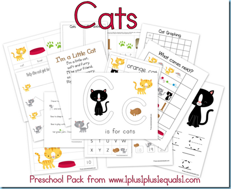 Cats and Dogs Theme- Weekly Home Preschool | What Can We Do With Paper ...