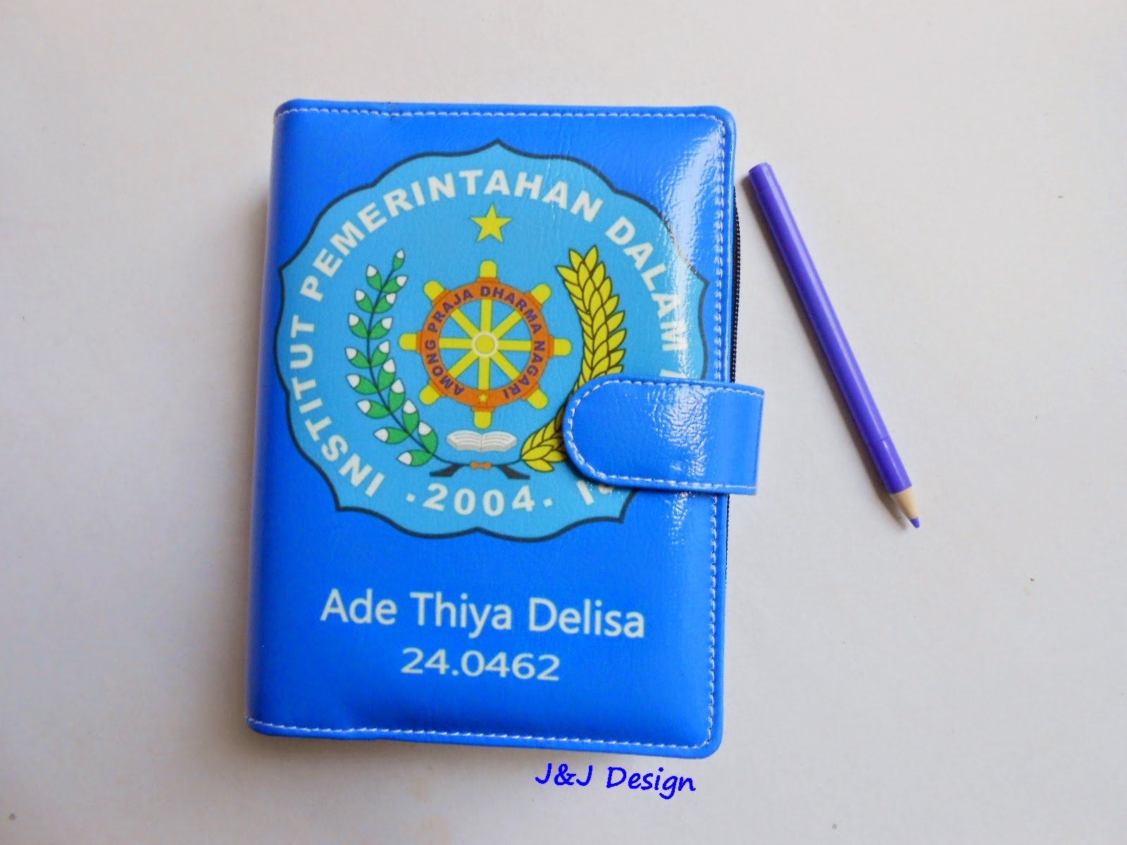 Contoh - contoh Custom Binder dan Dompet Dengan Cover Foto dan Nama ...