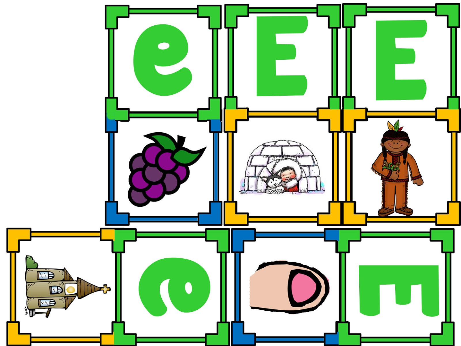 DOMINÓ DE VOCALES ~ Learning to teach