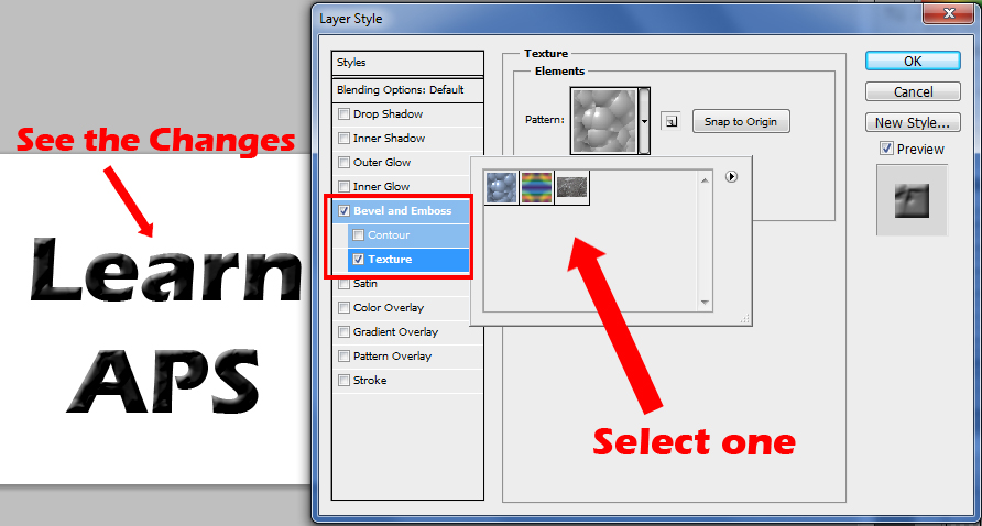 Bevel and Emboss | Layer Styles