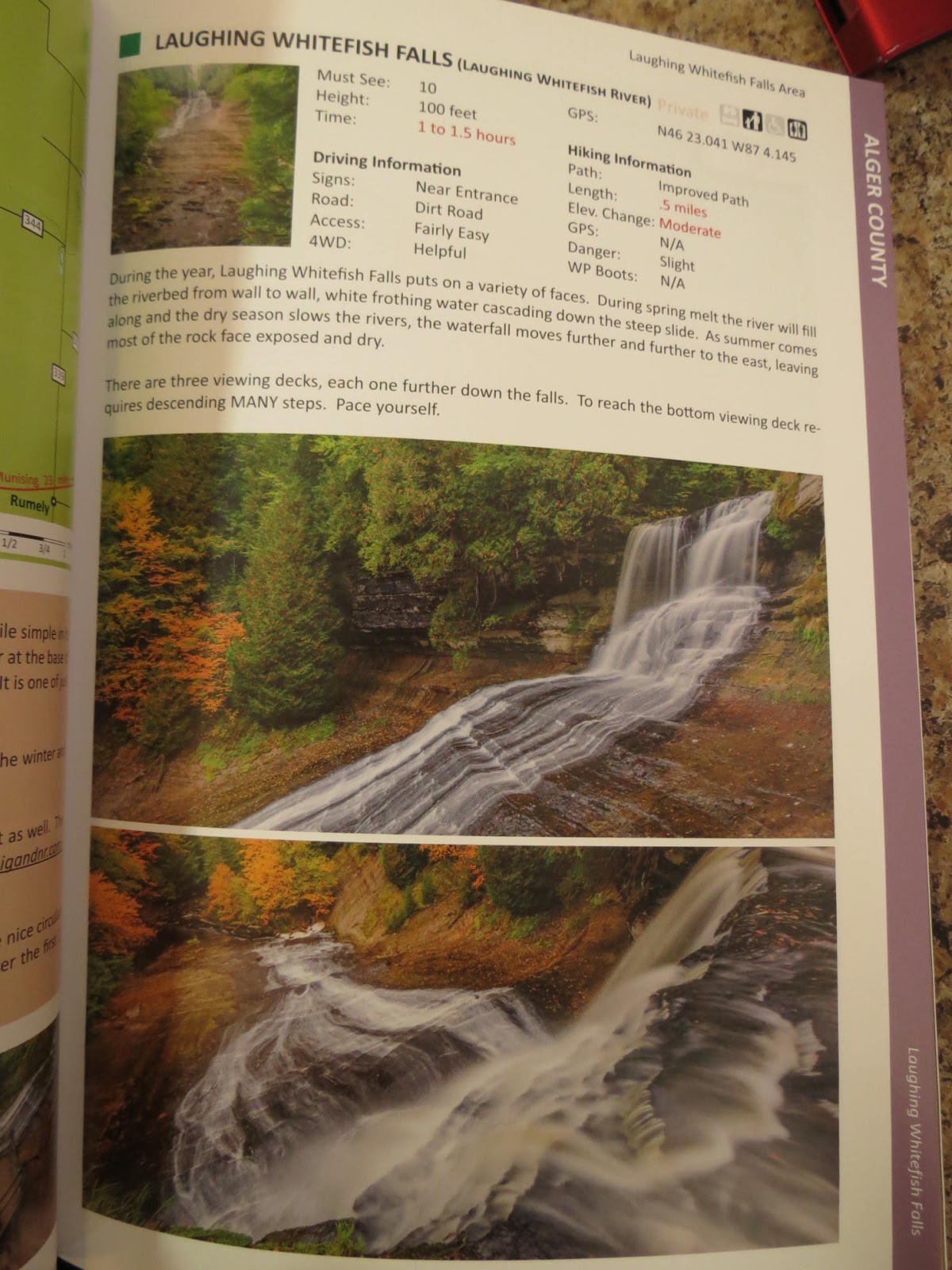 Northport Bookstore News: New Book on Michigan Waterfalls
