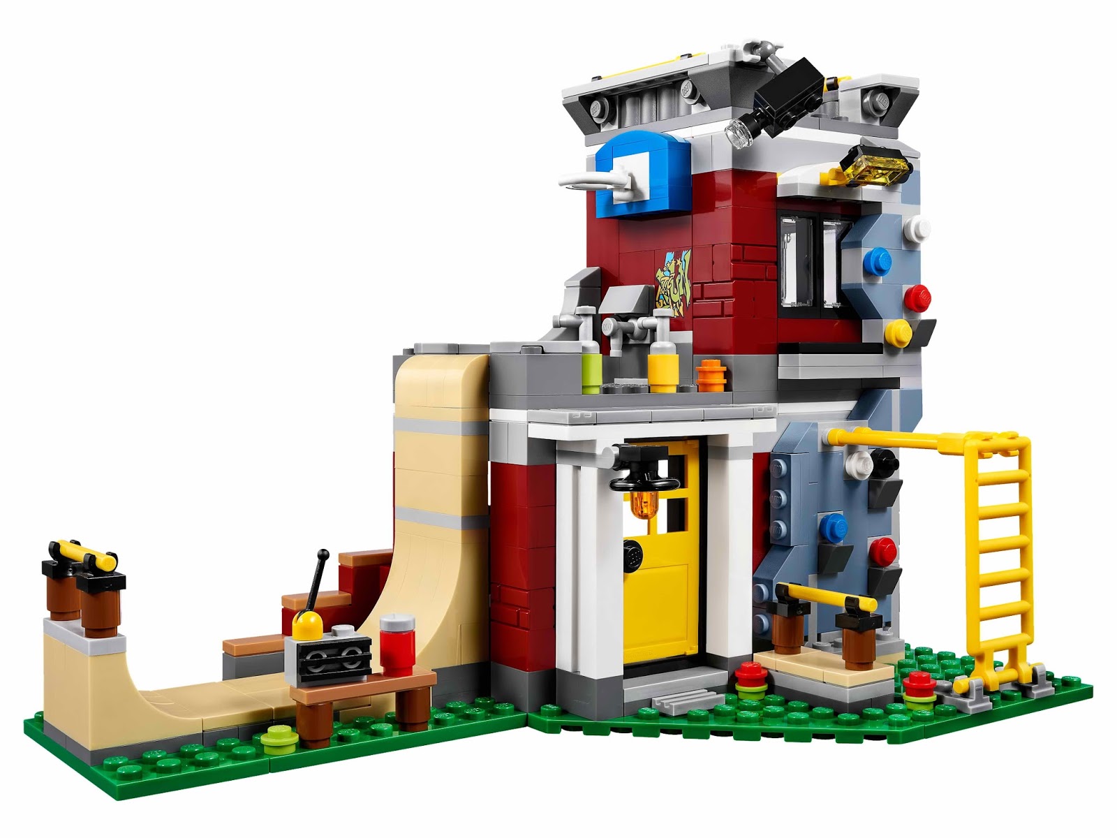 LEGO gosSIP: 291017 LEGO 31081 Modular Skate House box art and pictures