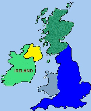 ENGLISH LANGUAGE RESOURCES: THE BRITISH ISLES MAP