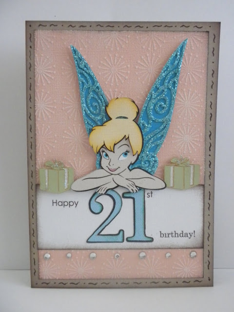 got2bcrafting: Tinkerbell Birthday card!!