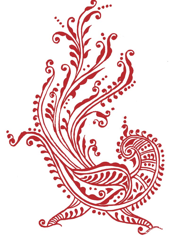 CLIP ARTS AND IMAGES OF INDIA: Mehandhi ( Marudhani )