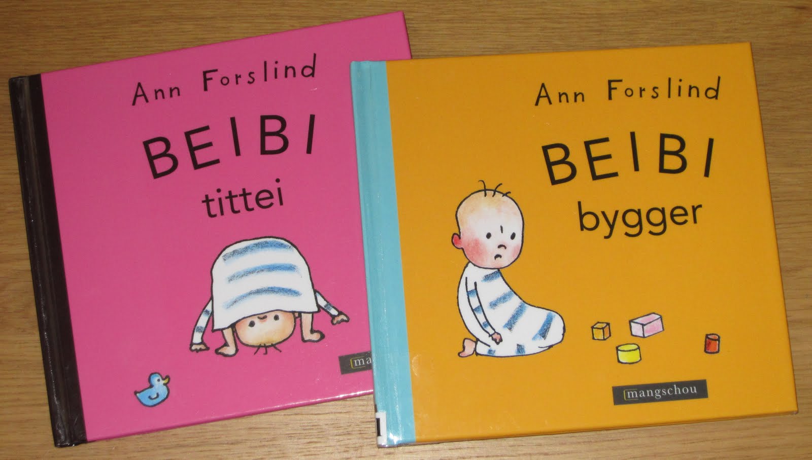 Den store stygge bloggen om barnebøker: O-lykke! Nye Beibi-bøker!!!