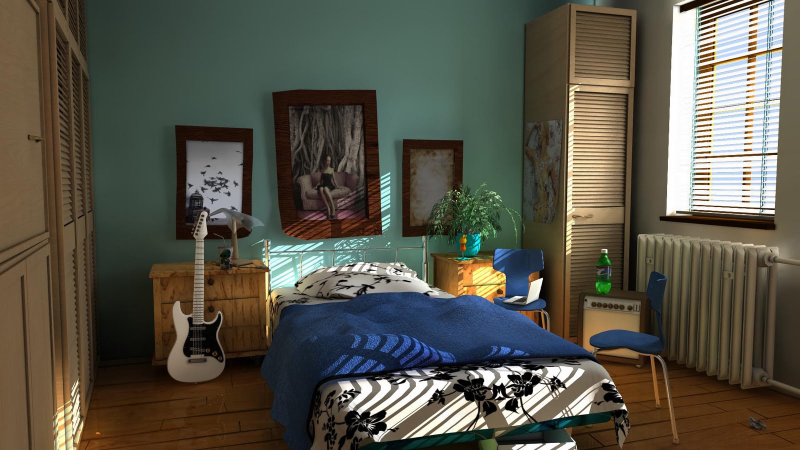 CG Lighting World: Bedroom