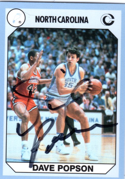 Autographs TTM: Dave Popson--NBA