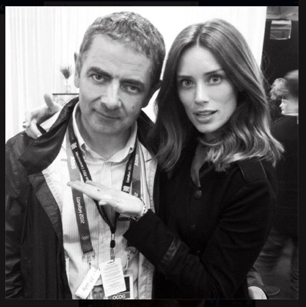 Backstage London 2012 JO | Rowan Atkinson Fan