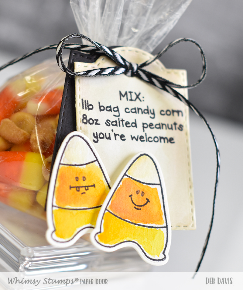 PAPER DOOR - Corny Candy Corn with Peanuts - NewAmped2Stamp