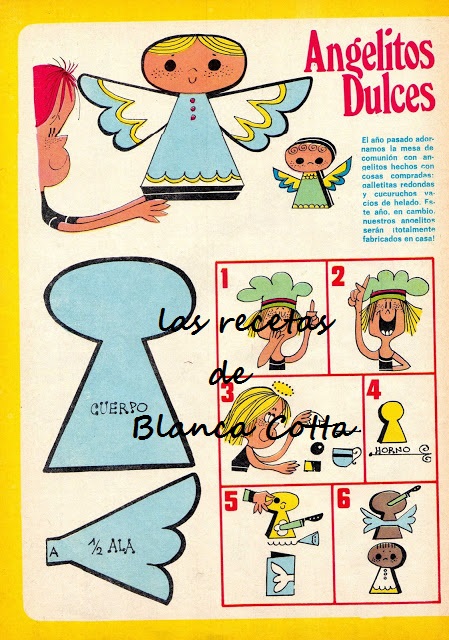 Entre ollas y sartenes: Angelitos dulces