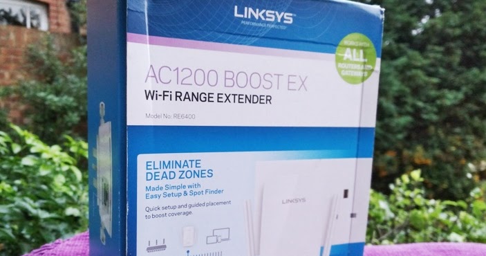LINKSYS RE6400 AC1200 BOOST EX Ethernet Wired Wi-Fi Extender | Gadget ...