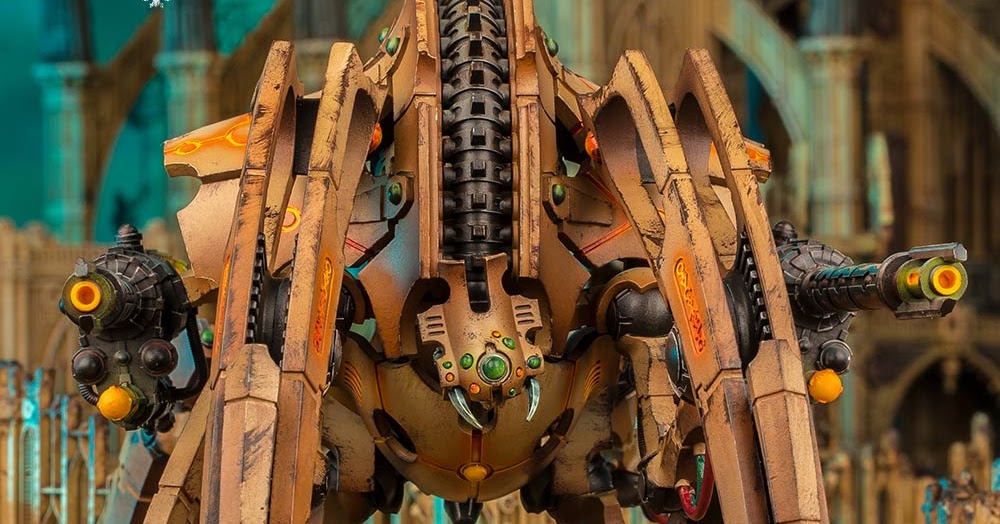 40K For the Win: Necron Seraptek Heavy Construct