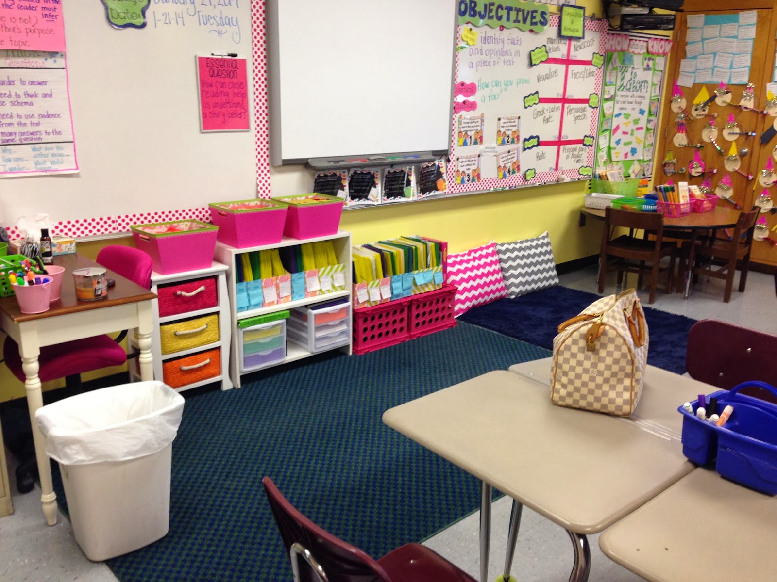 Life in First Grade: task cards brought to life, a mini classroom ...
