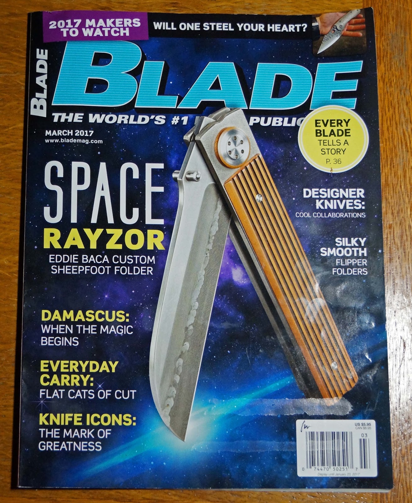 MAD MEAT GENIUS: BLADE MAGAZINE