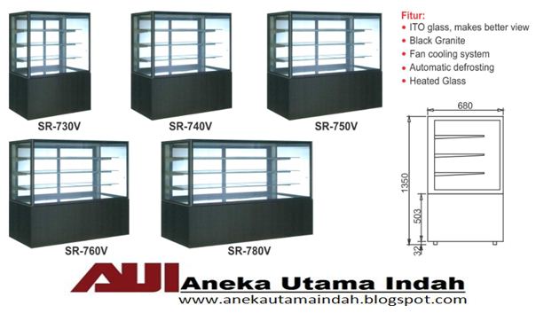 Aneka Utama Indah: RECTANGULAR CAKE SHOWCASE / SHOWCASE KUE PERSEGI ...