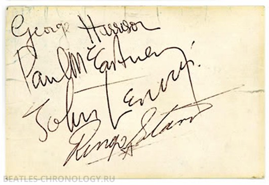 Meet the Beatles for Real: Backstage autograph sessions