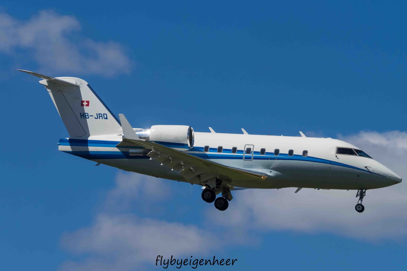 FLUGZEUGE Privatjets etc: HB-JRQ Bombardier CL-600-2B16 Challenger 604 ...