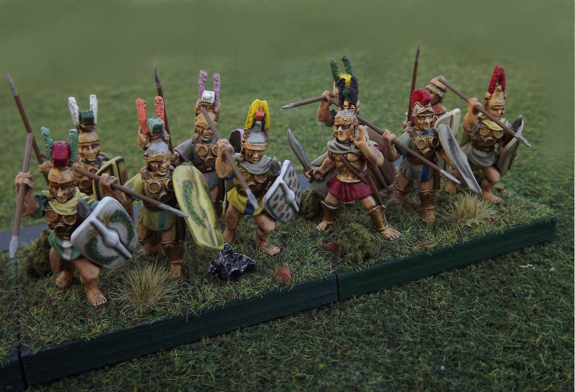AJ's Wargaming Blog: 28mm Samnite 'Colorful' Legion