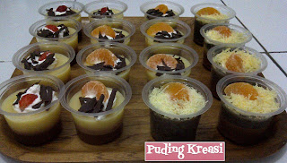 Aneka Jenis Puding Cup