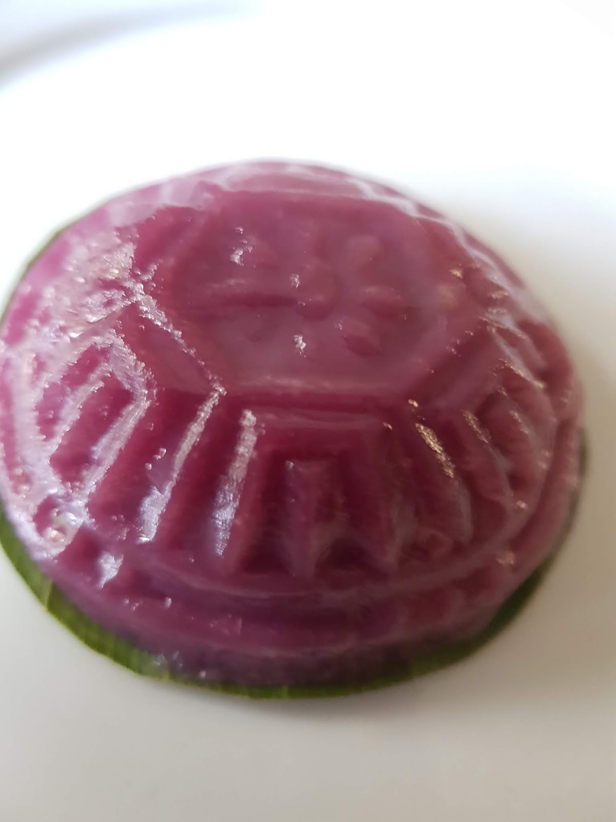 AL's Kitchen: Purple Sweet Potato Angkoo Kuih with Mung Bean Paste Filings