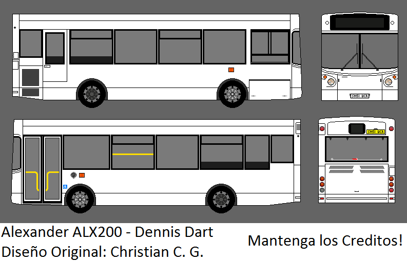 Diseños de Buses, Autos y Camiones en Blanco Ficticios y Pintados ...