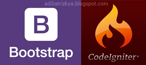 Membuat tampilan CodeIgniter dengan Bootstrap ~ Adilia Tri Rizkya